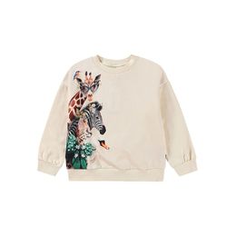 Molo Sweatshirt in Beige - 61% | Gr&ouml;&szlig;e 116 | Kinder-sweatshirts-jacken