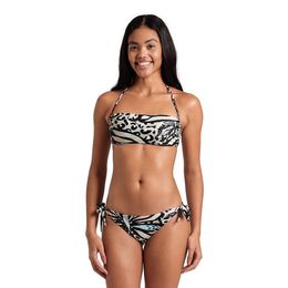 arena Bikini in Beige/ Schwarz/ Wei&szlig; - 54% | Gr&ouml;&szlig;e XS | Damen-bademode