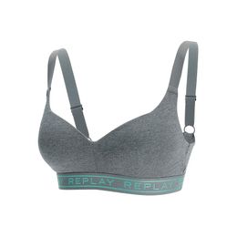 Anson Replay Underwear Bustier in Grau - 53% | Gr&ouml;&szlig;e L | Damen-bhs