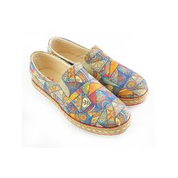 Goby Slipper in Bunt - 70% | Gr&ouml;&szlig;e 43 | Damen-schuhe-halbschuhe