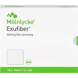 kohlpharma Exufiber 10x10 cm Gel-Faserverband 10 St