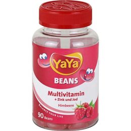 Yaya Beans Himbeere Zink und Jod Kaudragees 90 St