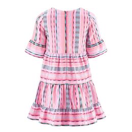 happy girls by Eisend Kleid in Rosa/ Blau - 57% | Gr&ouml;&szlig;e 122 | Kinderkleider