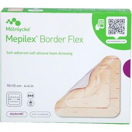 1001 Artikel Medical Mepilex Border Flex Schaumverb.haft.10x10 cm 5 St