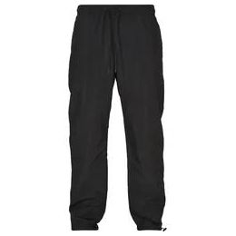 Stoffhose Urban Classics "Urban Classics Herren Recycled Track Pants", Herren, Gr. 3XL, US-Gr&ouml;&szlig;en, schwarz, 63% Polyester, 37% Polyester (Recycelt), unifarben, normal, Hosen Stoffhose