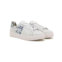 Goby Sneakers in Wei&szlig;/ Grau - 73% | Gr&ouml;&szlig;e 39 | Damen-sneakers