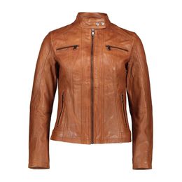 7eleven Lederjacke "Catina" in Camel - 69% | Gr&ouml;&szlig;e 38 | Damenjacken