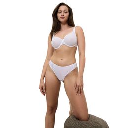 Triumph Slip "Harmony Spotlight Tai" in Wei&szlig; - 55% | Gr&ouml;&szlig;e 42 | Damen-unterteile
