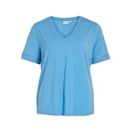 Vila Shirt in Hellblau - 60% | Gr&ouml;&szlig;e M | Damen-tops