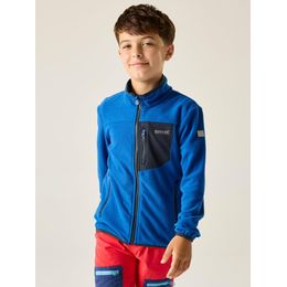 Regatta Fleecejacke "Frankie" in Dunkelblau - 56% | Gr&ouml;&szlig;e 140 | Kids-fleecejacken-fleecepullover