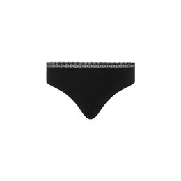 Slip Chantelle "Slip Slip Cozy Chic 1er Pack", Damen, Gr. L, schwarz, Obermaterial: 80% Modal CMD. 20% Elasthan EL., Unterhosen Slip