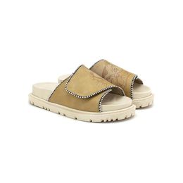 Goby Pantoletten in Beige - 71% | Gr&ouml;&szlig;e 38 | Damen-pantoletten