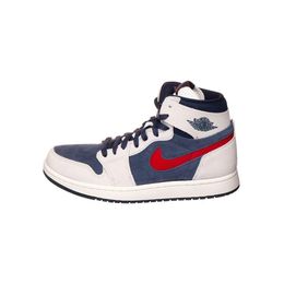 Jordan Leder-Sneakers "Air Jordan 1 Zoom CMFT 2" in Creme/ Dunkelblau - 29% | Gr&ouml;&szlig;e 41 | Damen-sneakers
