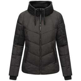 Steppjacke Navahoo "Steppjacke Liebesfee 14", Damen, Gr. XXL, schwarz, Obermaterial: 100% Polyester Pol. recyc.. Obermaterial: Futter: 100% Polyester Pol. recyc.. 100% Polyester Pol. recyc.., Jacken Steppjacke
