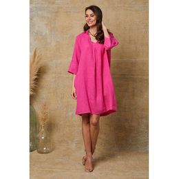 Jos&eacute;fine Leinenkleid "Mouna" in Pink - 69% | Gr&ouml;&szlig;e S | Damen-kleider