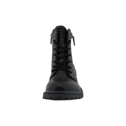 Stiefel Tom Tailor "Tom Tailor Tall Boots", Damen, Gr. 36, schwarz, Polyurethan, unifarben, Schuhe Stiefel
