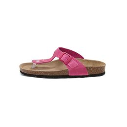 JOLANA & FENENA JOLANA & FENENA Leder-Zehentrenner in Pink - 45% | Gr&ouml;&szlig;e 40 | Damen-sandalen