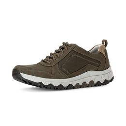 Sneaker Gabor "Sneaker low", Herren, Gr. 44, gr&uuml;n, Schuhe Sneaker