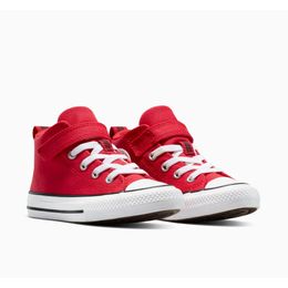 Sneaker Converse "CHUCK TAYLOR ALL STAR MALDEN STREET", M&auml;dchen, Gr. 35, wei&szlig; (rot, wei&szlig;, schwarz), Textil, Schuhe Sneaker