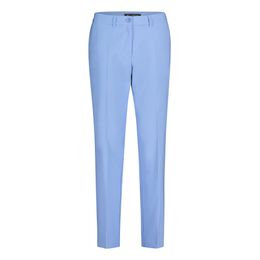 Anzughose Betty Barclay "Businesshose mit B&uuml;gelfalte", Damen, Gr. 34, EURO, blau (azurine), Obermaterial: 86% Polyester PES. 14% Elasthan EL., Hosen Anzughose