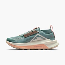 Laufschuh Nike "W ZOOMX ZEGAMA TRAIL 2", Damen, Gr. 40,5, cannon, soft pearl, orange chalk, Synthetik, Textil, Schuhe Laufschuh