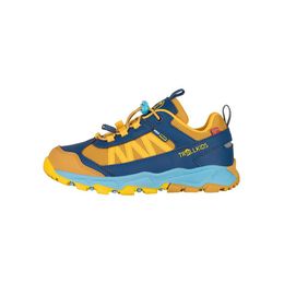 Trollkids Wanderschuhe "Tronfjell Hiker Low" in Gelb - 42% | Gr&ouml;&szlig;e 33 | Kinder-outdoor-sport-schuhe