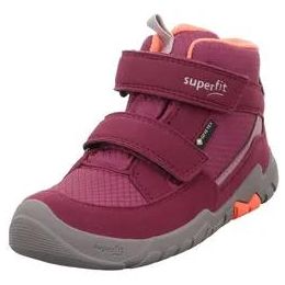 Klettboot Superfit "TRACE, WMS: mittel", M&auml;dchen, Gr. 33, fuchsia, Lederimitat, Polyester, Schuhe, Barfu&szlig;schuh mit Wechselfu&szlig;bett, Gr&ouml;&szlig;enschablone zum Download
