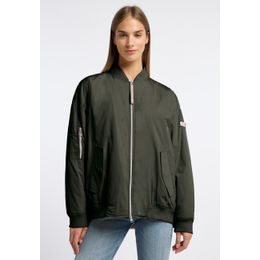 Frieda & Freddies New York Blouson FRIEDA & FREDDIES "Padded Blouson / Nuri3", Damen, Gr. 36, olive, 100% Polyester, unifarben, ohne Ausschnitt, Jacken Blouson