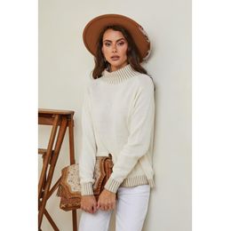 Jos&eacute;fine Pullover "Csepreg" in Creme - 75% | Gr&ouml;&szlig;e S | Damen-pullover-cardigans