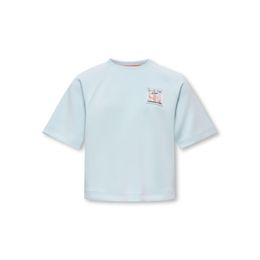 KIDS Only Shirt "Gada" in Hellblau - 36% | Gr&ouml;&szlig;e 122/128 | Kinder-oberteile