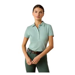Ariat Poloshirt Prix 3.0 blue surf Damen L