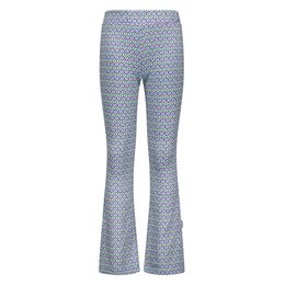 B.Nosy Schlagleggings "Phoebe" in Lila/ Hellblau/ Gelb - 52% | Gr&ouml;&szlig;e 158/164 | Kinderhosen