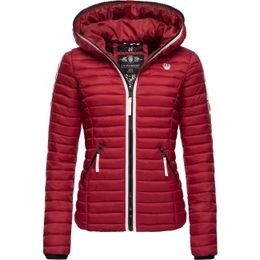Steppjacke Navahoo "&Uuml;bergangsjacke Kimuk Prc", Damen, Gr. XL, rot (blood rot), Obermaterial: 100% Nylon NY. Obermaterial: Futter: 100% Polyester PES. 100% Polyester PES., Jacken Steppjacke