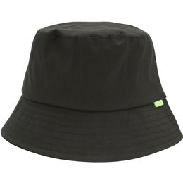 Sonnenhut Chillouts "Ballina Hat", Herren, Gr. S/M, schwarz, Canvas, Kunstfaser, unifarben, H&uuml;te Sonnenhut, mit Hutband zur Gr&ouml;&szlig;enanpassung