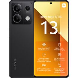 Xiaomi Smartphone "Redmi Note 13 8+256GB", schwarz (graphite schwarz), 256 GB, Mobiltelefone, Smartphone