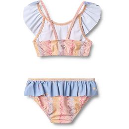 Wheat Bikini "Bothilda" in Hellblau/ Rosa - 64% | Gr&ouml;&szlig;e 104 | Kinder-bademode
