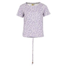 Roadsign Shirt in Lila/ Creme - 50% | Gr&ouml;&szlig;e M | Damen-tops
