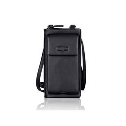 SPARWELL Leder-Handytasche "Offbeat onita" in Schwarz - (B)10 x (H)19 x (T)5 cm - 49% | Damen-handytaschen
