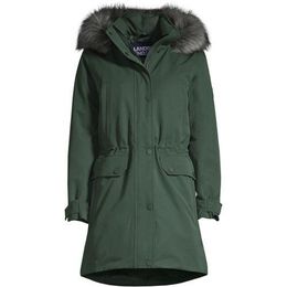 LANDS' END Expeditions-Daunenparka, Damen,  Gr&uuml;n, Polyester, by Lands' End
