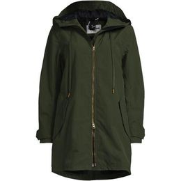 LANDS' END Squall Regenjacke in A-Linie, Damen,  Gr&uuml;n, Nylon, by Lands' End