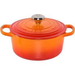 Le Creuset Signature Br&auml;ter rund 18 cm ofenrot