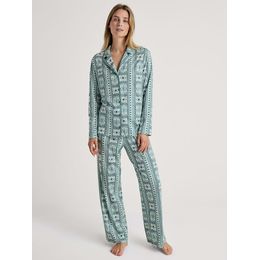 Calida Pyjama in Mint - 56% | Gr&ouml;&szlig;e M | Damen-loungewear