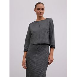 BGN Bluse in Schwarz/ Grau - 81% | Gr&ouml;&szlig;e 40 | Damen-blusen
