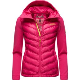 Outdoorjacke Navahoo "&Uuml;bergangsjacke Nimm Mich Mit", Damen, Gr. XL, pink, Obermaterial: 100% Polyester PES. Obermaterial: 68% Viskose CV. 27% Polyester PES. 5% Elasthan EL. Futter: 100% Polyester PES. 100% Polyester PES., Jacken Outdoorjacke