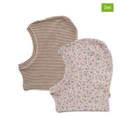 Wheat 2er-Set: Balaclavas "Kim" in Hellbraun/ Rosa - 34% | Gr&ouml;&szlig;e 54-55 cm | Kindermuetzen