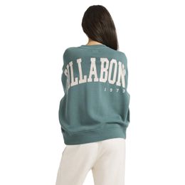 Sweatshirt Billabong "Dont Forget", Damen, Gr. M, alpine, Obermaterial: 80% Walkfrottier / 20% Microfaser;, Sweatshirts Sweatshirt