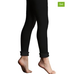 Lemon socks 3er-Set: Leggings in Schwarz - 62% | Gr&ouml;&szlig;e M | Kinderhosen