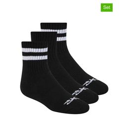 Skechers 3er-Set: Socken in Schwarz - 59% | Gr&ouml;&szlig;e 23-36 | Kinder-socken-strumpfhosen