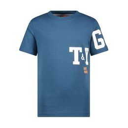 Tygo & Vito Shirt "Dean" in Blau - 60% | Gr&ouml;&szlig;e 110/116 | Kinder-oberteile