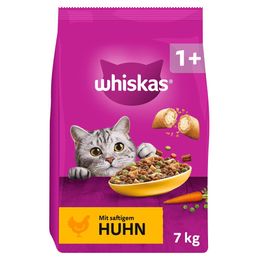 whiskas Adult 1+ mit Huhn Katzen-Trockenfutter mit Gefl&uuml;gel 7kg